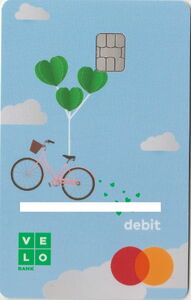 Bank Card: Bicycle (VeloBank, PolandCol:PL-MC-0815