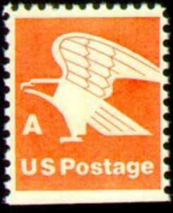 Stamp: Eagle (United States of America(1975-1981 Regular Issue) Mi:US ...
