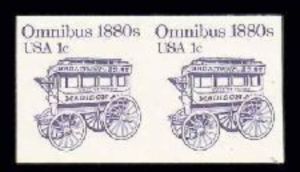 Stamp: Omnibus 1880s (United States of America(Transportation Issue) Sn ...