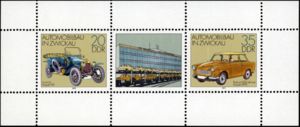 Stamp: Horch 8/Trabant 601 S (Germany, Democratic Republic (DDR ...