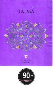 Drink Label: Talma Garnacha Red (Bodegas Bastida S.L., SpainCol:ES-WINE ...