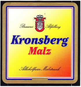 Drink Label: Kronsberg Malz (Dortmunder Actien Brauerei, Germany ...