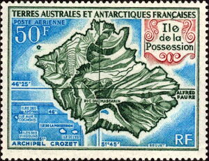 Stamp: Possession Island (French Southern and Antarctic Lands (TAAF)Mi ...