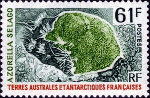 Stamp: Azorella selago (French Southern and Antarctic Lands (TAAF ...