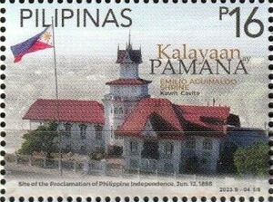 Stamp: Emilio Aguinaldo Shrine, Kawit (Philippines(Historic Locations ...