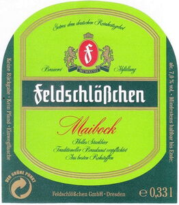 Drink Label: Feldschlösschen Maibock (Feldschlößchen Aktiengesellschaft ...