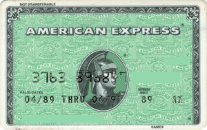 Bank Card: American Express classic HK-376389 (American Express, Hong ...