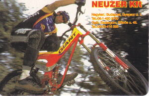 Pocket Calendar: Neuzer Kft (Hungary(Bicycle) Col:HU-2001-Bike-001