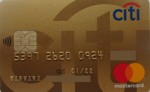 Bank Card: Citi Gold. Express Card (Citibank, RussiaCol:RU-MC-0657.05 💳