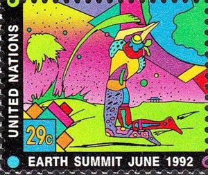 Stamp: Earth Summit (UNO New York(Earth Summit) Mi:NT-NY 631,Sn:NT-NY ...