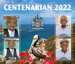 Stamp: Centenarian 2022 (Nevis(Centenarian 2022) Sn:KN-N 2063