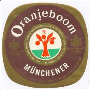 Drink Label: Oranjeboom Münchener (Oranjeboom Bierbrouwerij ...