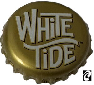 Bottle Cap: White Tide (Rock Wall Brewing Co., United States of ...