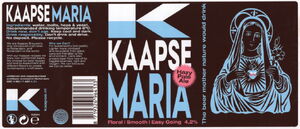 Drink Label: Kaapse Maria (Kaapse Brouwers, NetherlandsCol:NL-BEER-037526