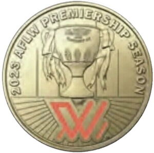 Coin: 1 Dollar (Australian Football League AFL - AFLW Premiership Color ...