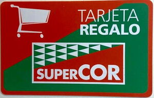 Tarjeta Regalo: Supercor (Supercor, España(Supercor) Col:ES-SUP-003