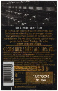 Drink Label: Hertog Jan Grand Prestige 2022 (Hertog Jan Brouwerij ...