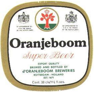 Drink Label: Oranjeboom Super Beer (Oranjeboom Bierbrouwerij ...
