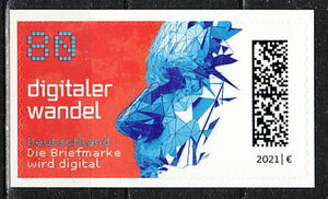 Briefmarke: Digital Change at Deutsche Post : The Stamp Becomes Digital ...