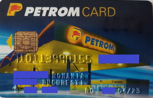 Functional Card: Petrom Card (Filling Stations, Romania(Petrom) Col:RO ...