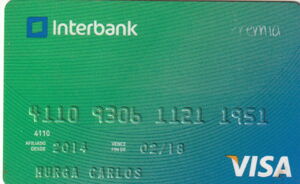 Tarjeta de Banco: Interbank Compras (Interbank, PerúCol:PE-VI-0033 💳