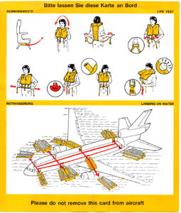 Safety Card: Dc10-30 (Condor, Germany, Federal RepublicCol:CFG-DE-0030