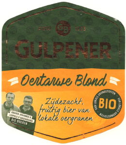 Drink Label: Gulpener Oertarwe Blond (Gulpener Bierbrouwerij, NetherlandsCol:NL-BEER-037689
