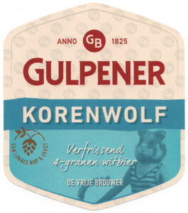 Drink Label: Gulpener Korenwolf (Gulpener Bierbrouwerij, NetherlandsCol ...