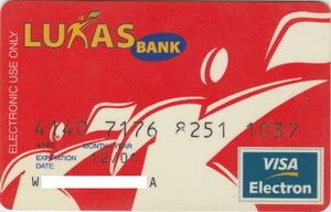 Bank Card: Lukas Bank (Lukas Bank, PolandCol:PL-VE-0027.03