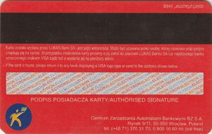 Bank Card: Lukas Bank (Lukas Bank, PolandCol:PL-VE-0027.03