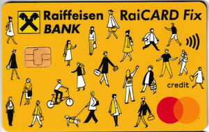 Bank Card: RaiffeisenBank Mastercard RaiCard Fix Credit - 01/22/006 ...