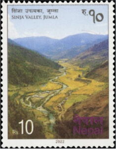 切手: Sinja Valley, Jumla (ネパールSn:NP 1147,Yt:NP 1344 📮