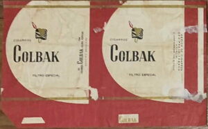 Paquete de Cigarrillos: Colbak (BrasilCol:BR-CT-0861