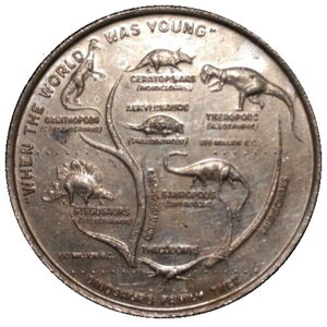 トークン: DINOSAUR FAMILY TREE - Tyrannosaurus Rex 135 Million B.C. (アメリカ ...