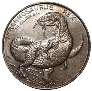 トークン: DINOSAUR FAMILY TREE - Tyrannosaurus Rex 135 Million B.C. (アメリカ ...