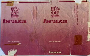 Cigarette Pack: Braza (BrazilCol:BR-CT-0923