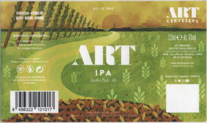 Drink Label: Art Ipa (Clúster Craft Beer, SpainCol:ES-BEER-003668