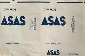 Cigarette Pack: Asas (BrazilCol:BR-CT-0961