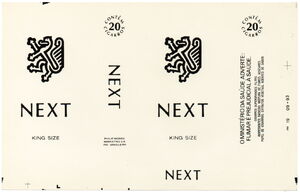 Cigarette Pack: Next (BrazilCol:BR-CT-0966