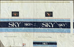Cigarette Pack: Sky (BrazilCol:BR-CT-0984