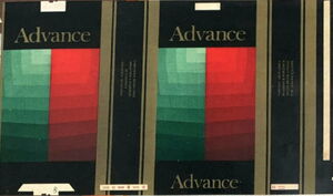 Cigarette Pack: Advance (BrazilCol:BR-CT-1009