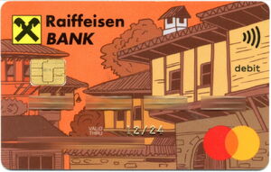 Bank Card: RaiffeisenBank Mastercard Debit Old Houses - 01/22/013 ...