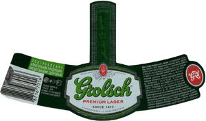 Drink Label: Grolsch Premium Lager (Grolsch Brouwerij, NetherlandsCol ...