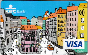 Tarjeta de Banco: KBC Bank Visa Debit City - 04/22/013 (KBC Bank ...