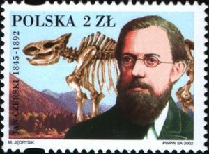 Stamp: Jan Czerski (1845-92), Geologist (Poland(Famous Poles (2002)) Mi ...