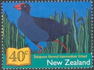 Stamp: Olivia Duncan - Takapuna Normal Intermediate Sch, Auckland (New ...