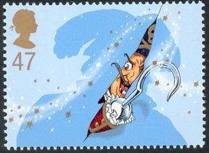 Stamp: Captain Hook (United Kingdom of Great Britain & Northern Ireland ...