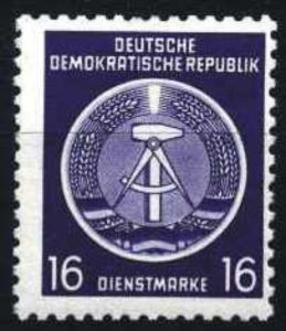 Stamp: Official Stamps for Administration Post B (I) (Germany ...