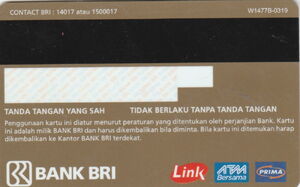 Bank Card: Tabungan Junio (BRI (Indonesia), IndonesiaCol:ID-GM-0163