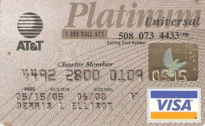 Bank Card: Platinum Universal (Citibank, United States of AmericaCol:US ...